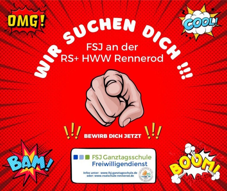 FSJ für das Schuljahr 2025/26 gesucht – Realschule Plus